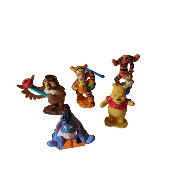 Disney | Toys | Disney Winniethepooh Tigger Pvc Toy Cake Toppers 3 5 ...